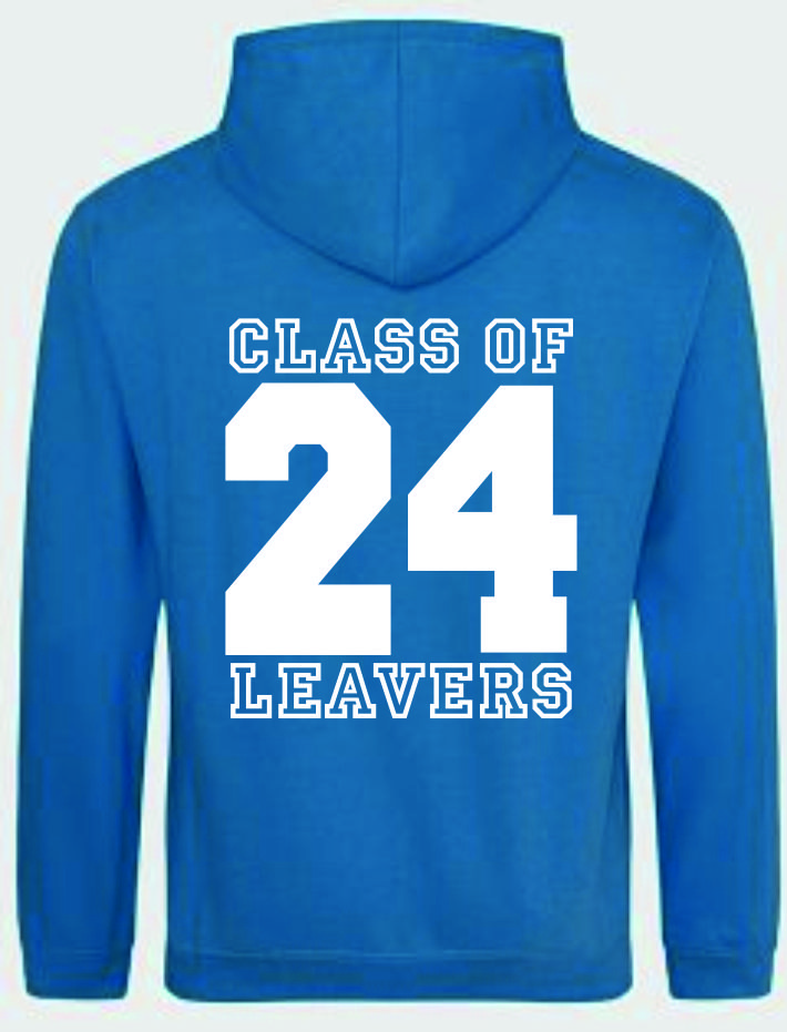Leavers Hoodies printed / embroidered to your spec by Actifwear ...